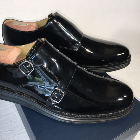 Cole Haan | Shoes | Cole Haan Patent Monk Strap Grand Os | Poshmark